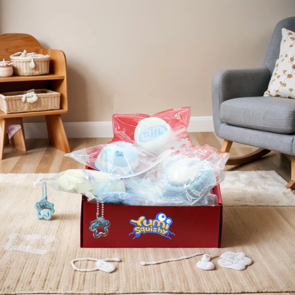 Blue & Cream Squishy Series – Yumi Squishy
